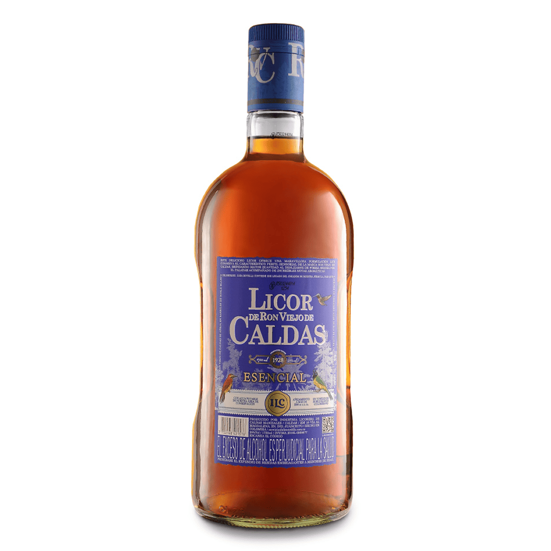 Licor de Ron Viejo de Caldas Esencial 1750ml – Tienda Commerk Antioquia